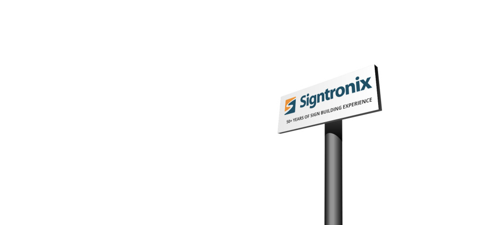 » Signtronix Billboard Sign On White Background – bilboard